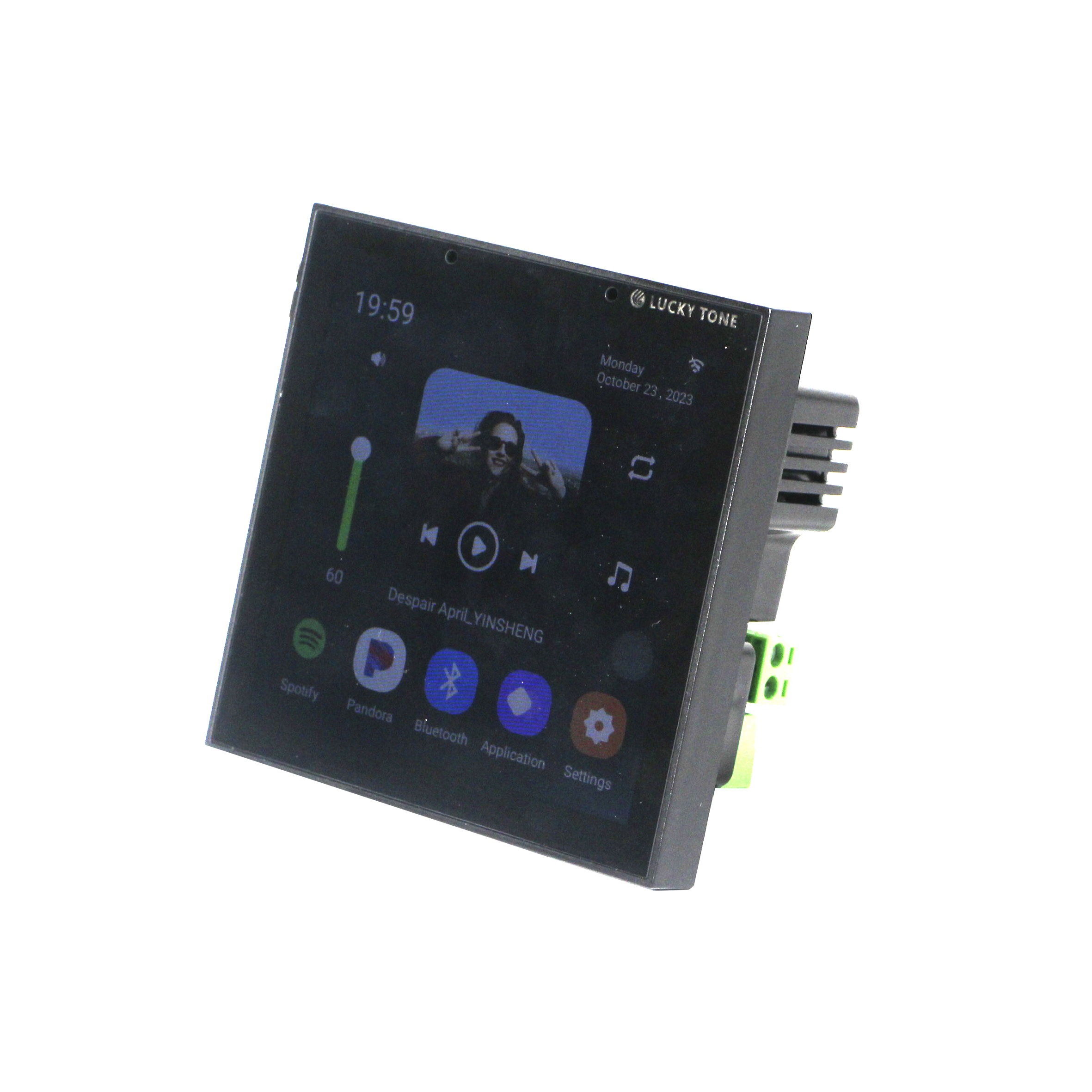2/4-CH Bluetooth Wall Amplifier with Android - Lucky Tone