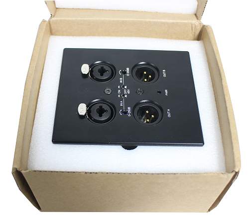 Dante XLR Combo Wall Panel - Lucky Tone
