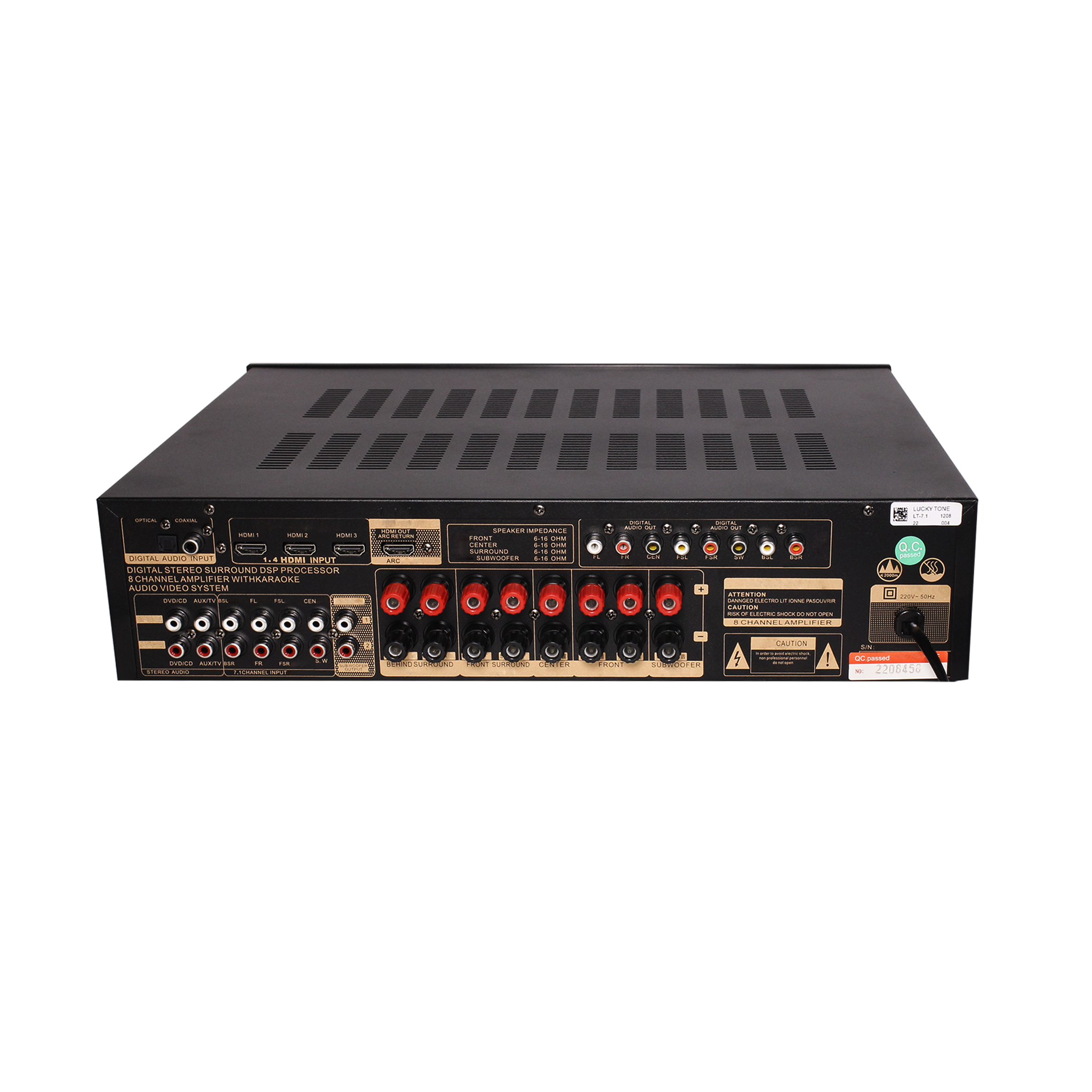 Digital Audio Video Amplifier - Lucky Tone