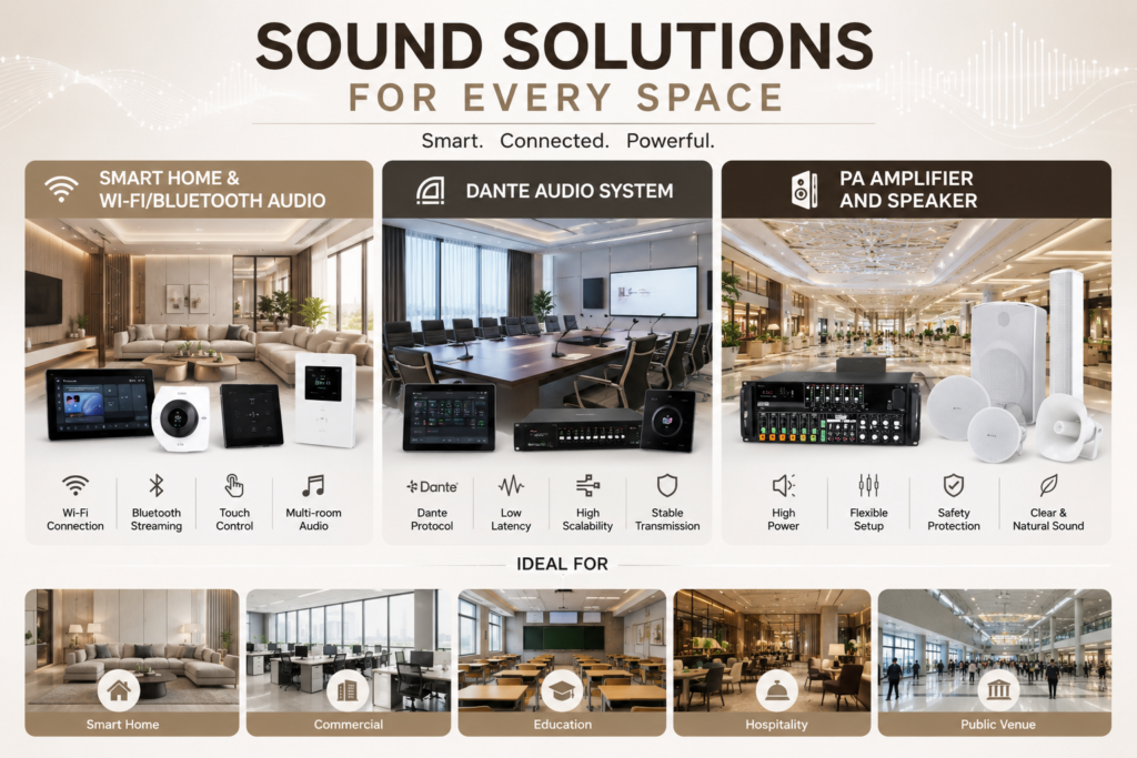 Sound Solutions for Every Space: How to Choose the Right Audio System ...