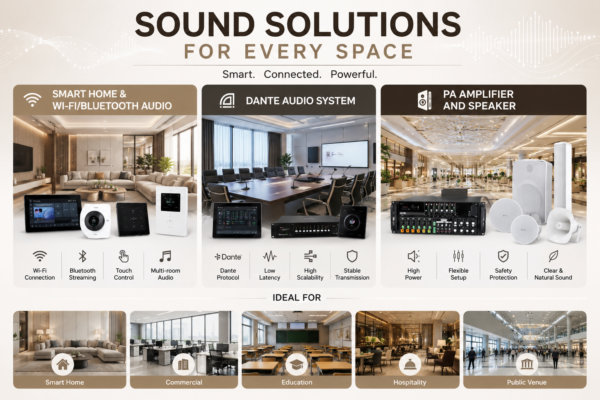 Sound Solutions for Every Space: How to Choose the Right Audio System ...